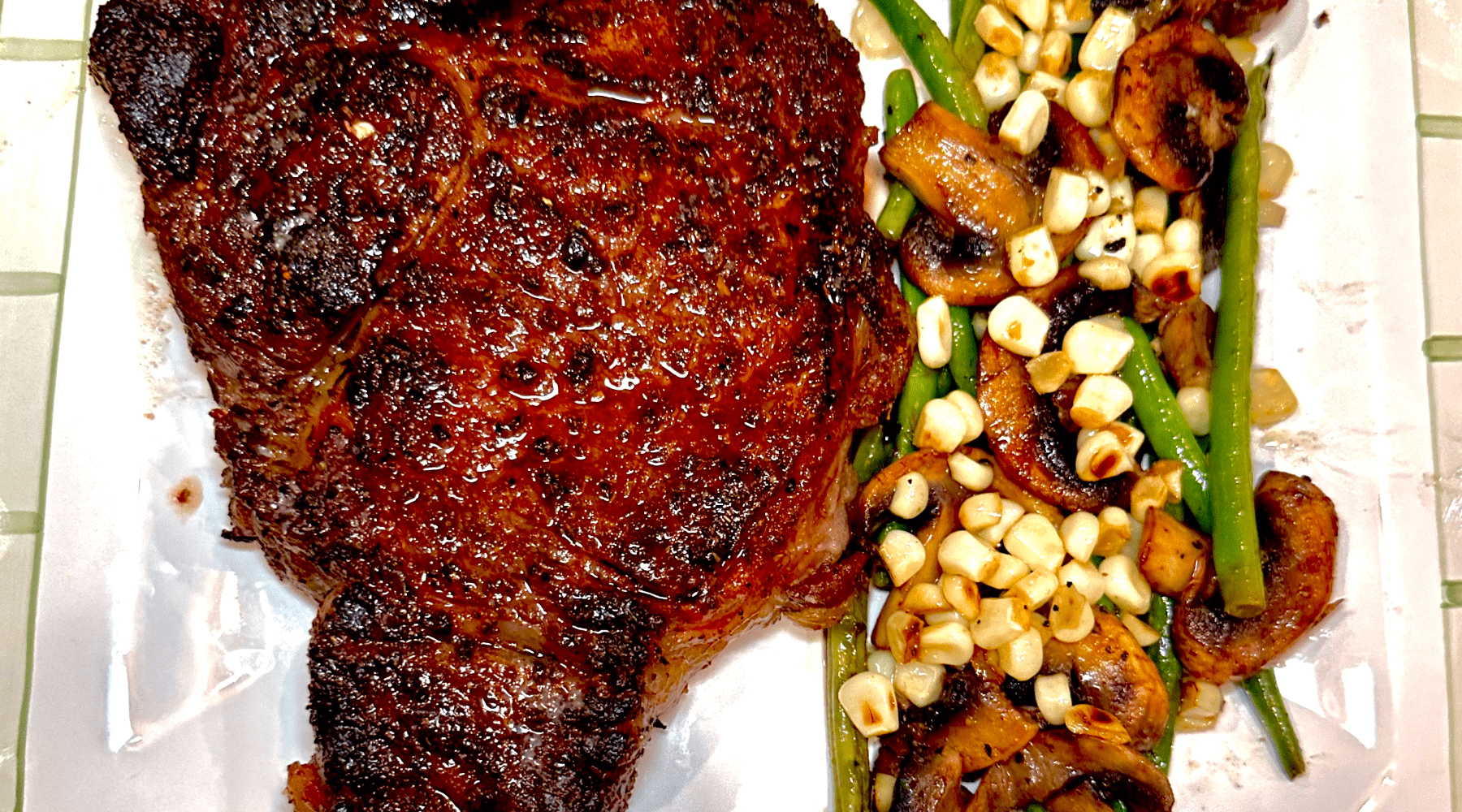 Big Poppa’s Blackened Ribeye | Main Course Recipes | American BBQ