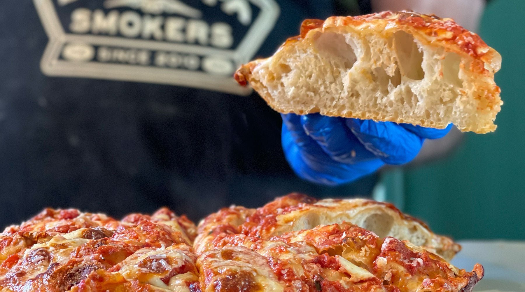 Focaccia Deep Dish Pizza Recipe | Big Poppa Smokers