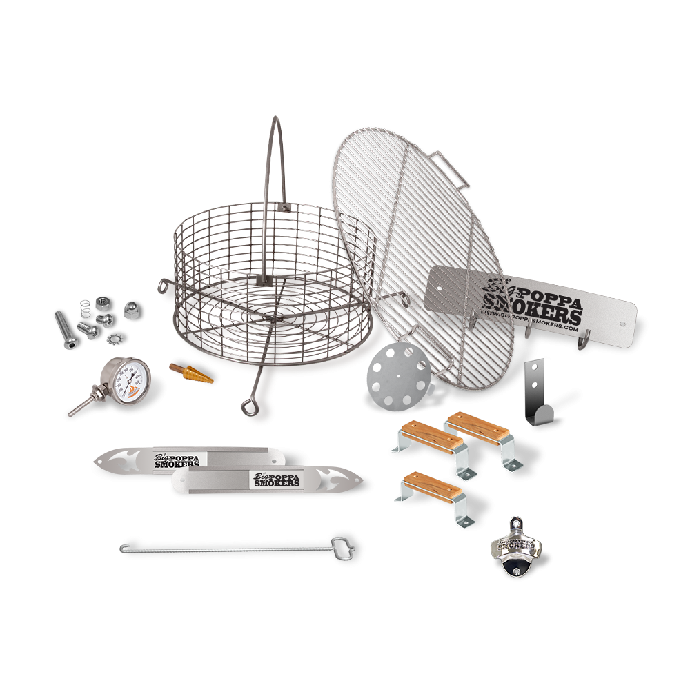 DIY BBQ Drum Smoker Kit | Big Poppa Smokers