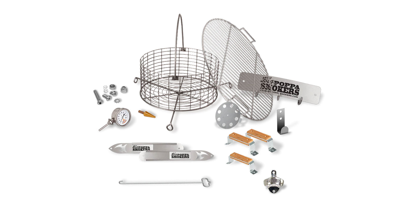 DIY Smoker Kits for 55-Gallon Drums | Big Poppa Smokers